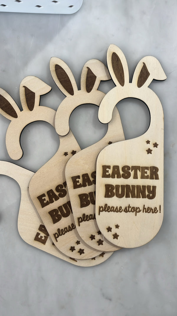 Bunny Stop Sign – Eclectic Mama Co